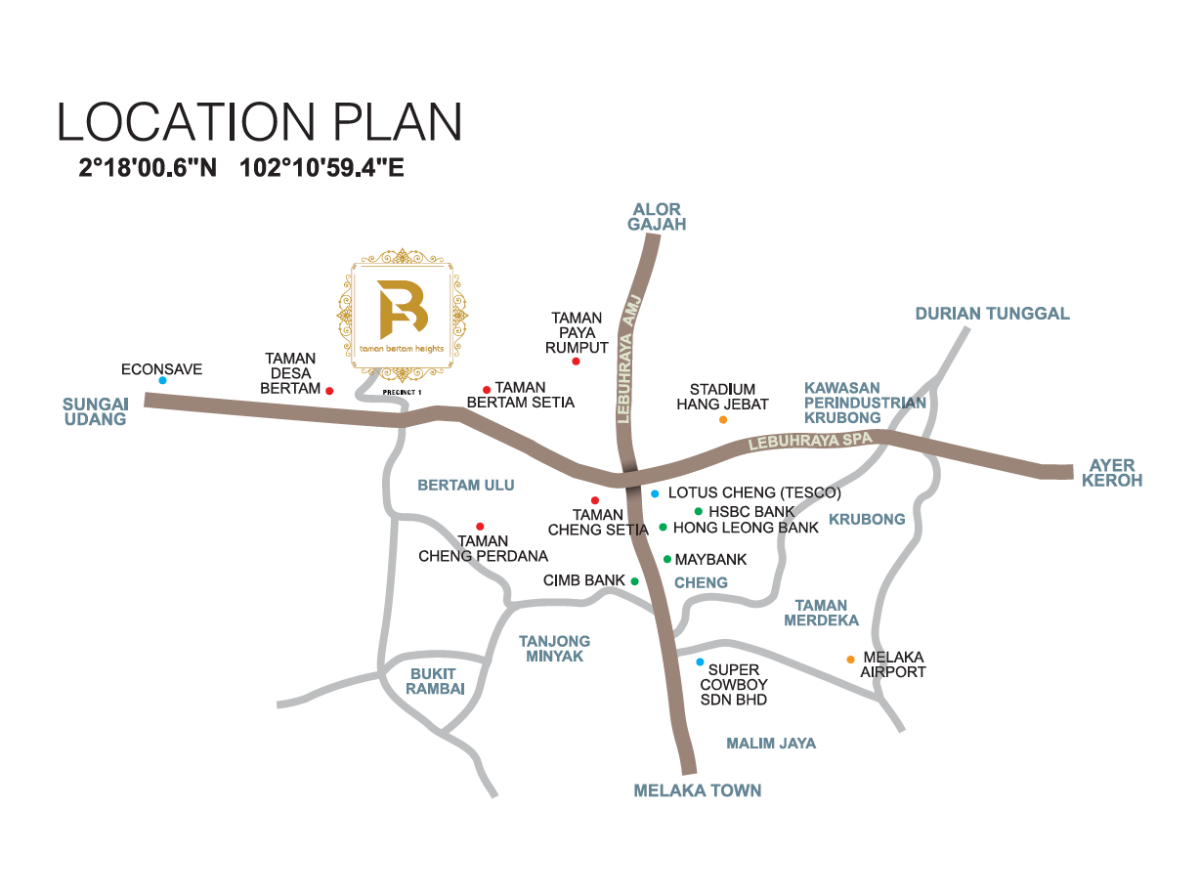 Taman Bertam Heights (Precinct 2) @ Melaka [RM6XXK] – MelakaProjects ...